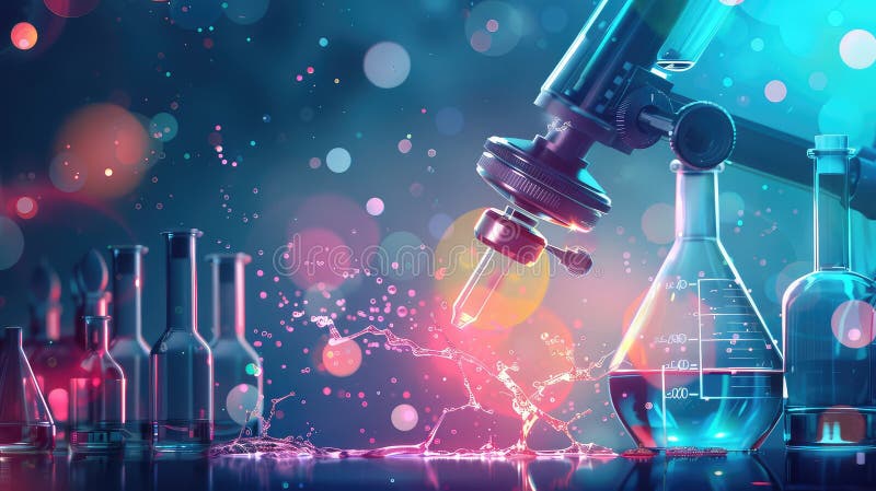 Innovative Laboratory Research - a Detailed View of a Microscope ...