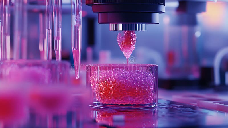 Innovative Laboratory Techniques in a Modern Science Setting Stock ...