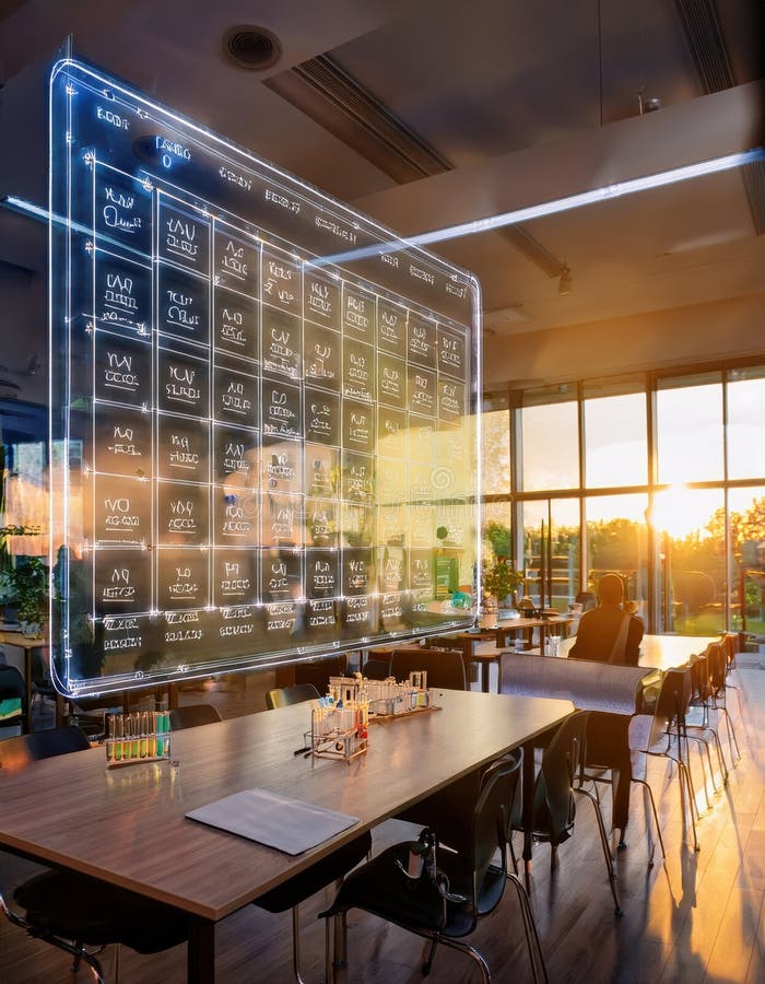 Innovative Learning Space Showcasing Higher Education Stock Photo ...