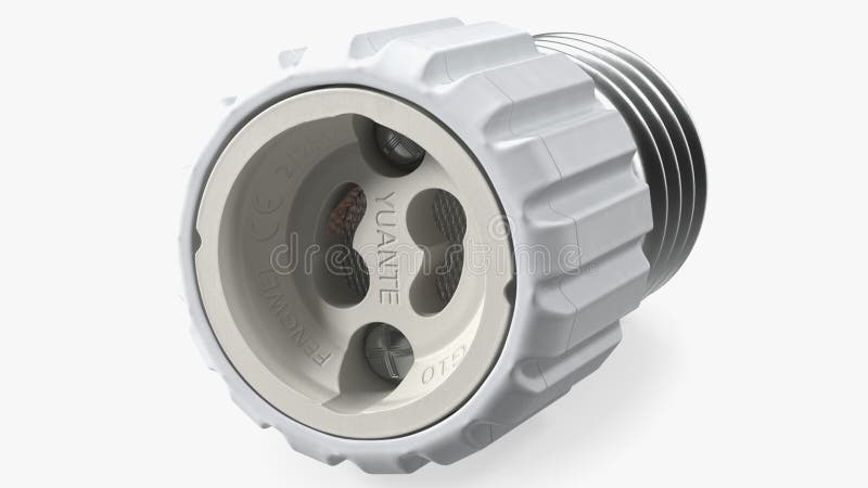 Innovative LED Light Cap with Threaded Design Stock Image - Image of ...