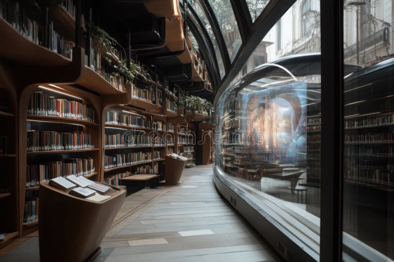 Innovative Library Space at the Forefront of Technology with ...