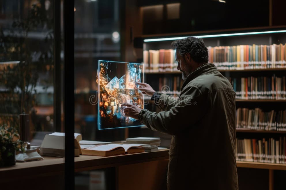 Innovative Library Space Where Digital Technology Transforms ...