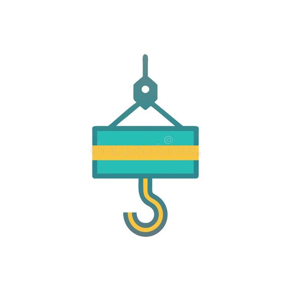 Innovative Lifting Hook Icon Stock Illustration - Illustration of ...