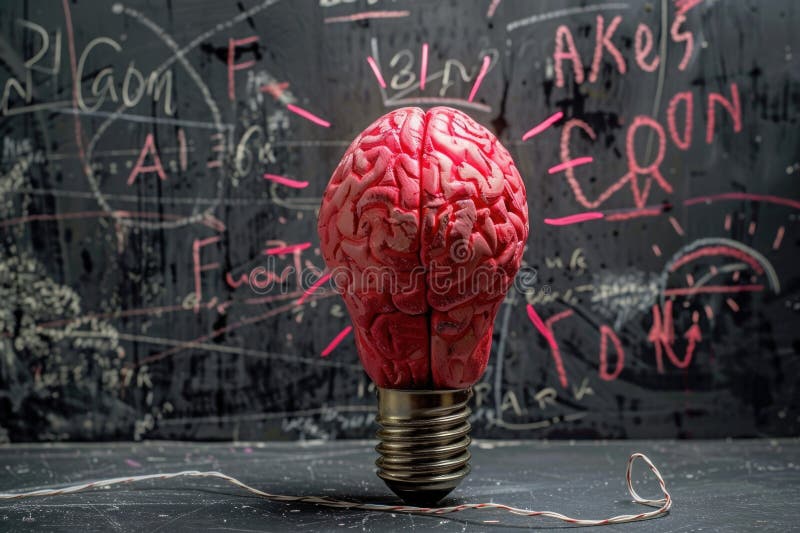 An Innovative Light Bulb Design with a Built-in Brain Component, Ideal ...