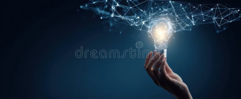 The Innovative Light Bulb Representing Modern Ideas and Technology ...