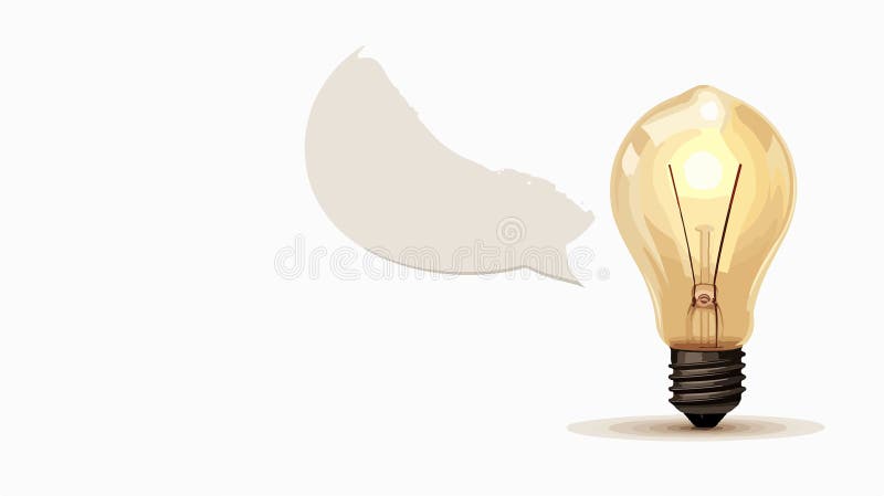 Innovative Light Bulb and Speech Bubble for Empowering Quotes and Ideas ...