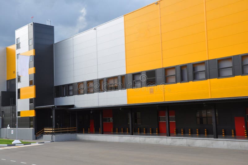 Innovative Logistic Warehouse Complex. Excellent Solution for Storing ...