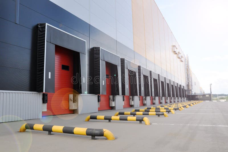 Innovative Logistic Warehouse Complex. Excellent Solution for Storing ...