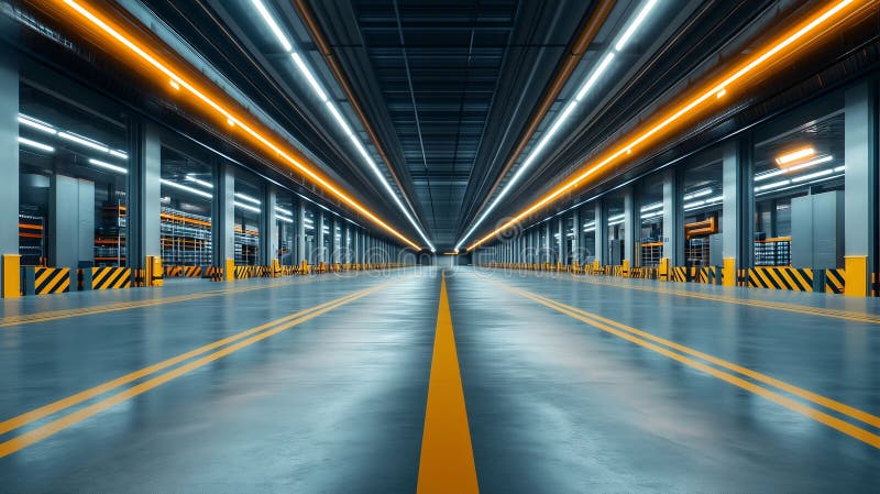 Innovative Logistics Center Showcasing Advanced Technology in a Modern ...