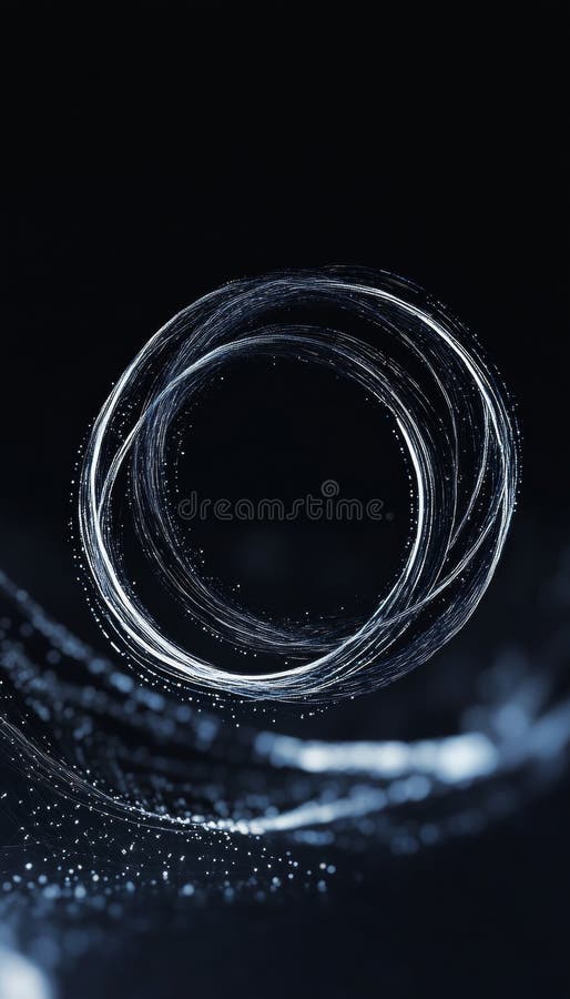 Innovative Logo Design Featuring a Digital Wormhole with Abstract 0 and ...