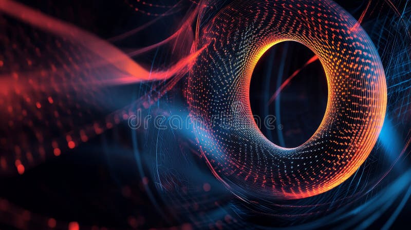 Innovative Logo Design Representing a Digital Portal with an Abstract 0 ...