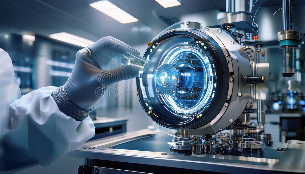 Innovative Machinery in an Advanced Industrial Stock Photo - Image of ...