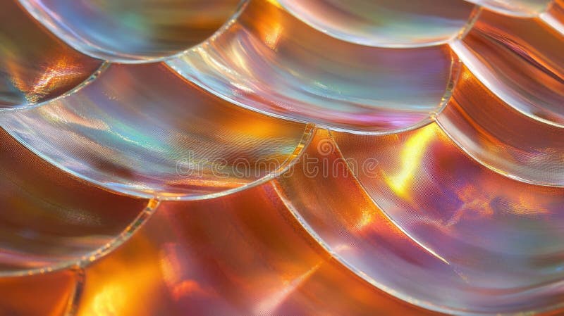 Innovative Manufacturing Process Creating Iridescent Orange Material ...