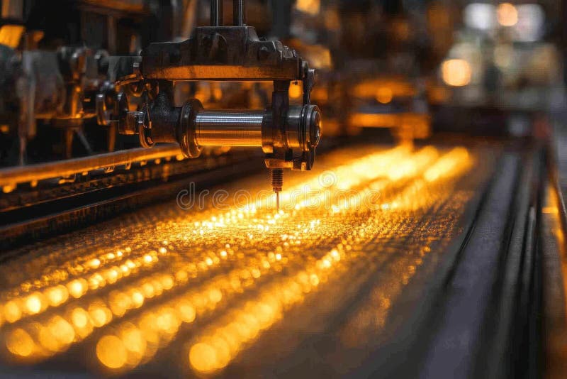 Innovative Manufacturing Process Showcasing Precision Machinery ...
