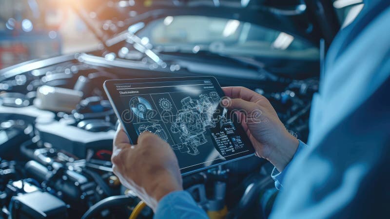 Innovative Mechanic Using Augmented Reality Diagnostic Software on ...