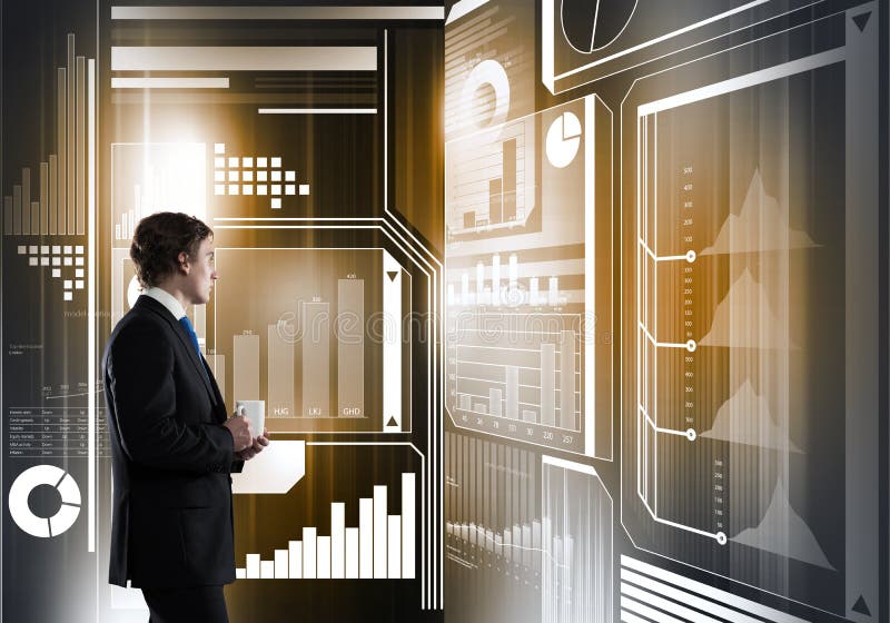 Innovative Media Technologies Stock Image - Image of computer ...