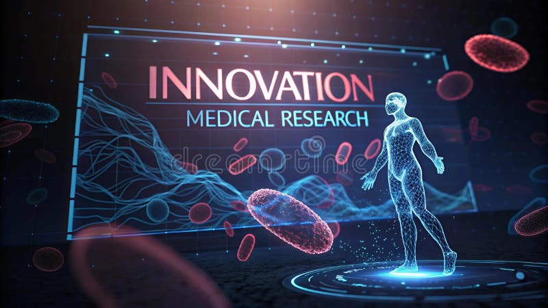Innovative Medical Research Stock Illustration - Illustration of ...
