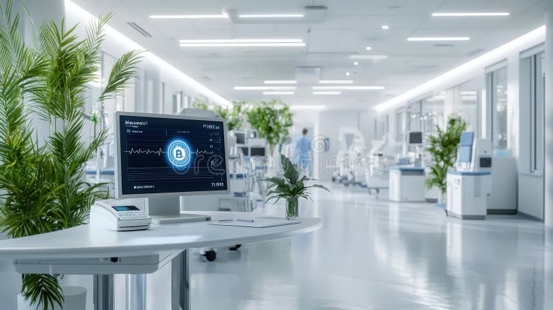 Innovative Medical Workspace a Modern Healthcare Facility with Advanced ...