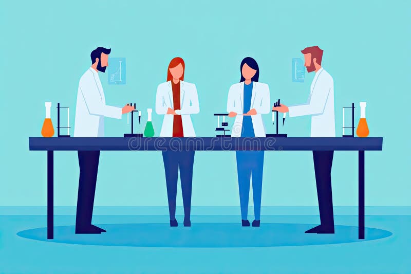 Collaborative Experiments Stock Illustrations – 13 Collaborative ...