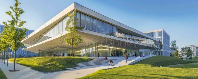 Explore a Modern Architectural Building with Innovative Design and ...