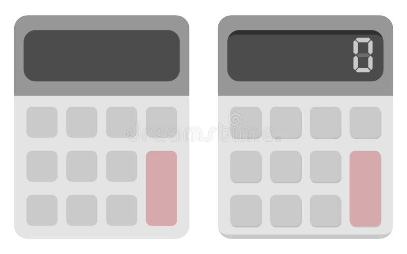 Stylish Calculators Stock Illustrations – 17 Stylish Calculators Stock ...