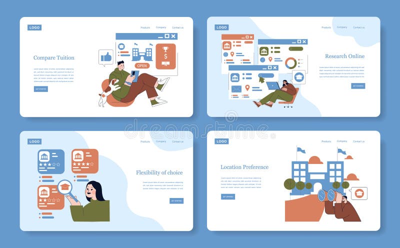 Innovative Modern Digital Interface Concepts Stock Illustration ...