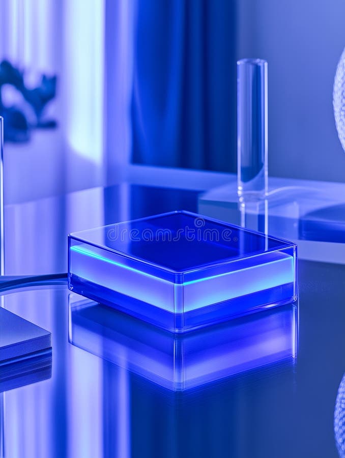 Innovative Modular Charging Station in Deep Cobalt Blue Enhances Modern ...