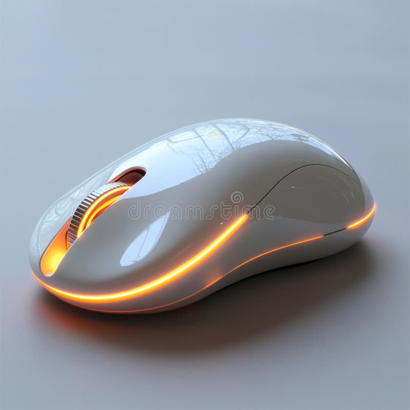 Innovative Mouse Design Showcasing Sleek Technology Vibrant ...