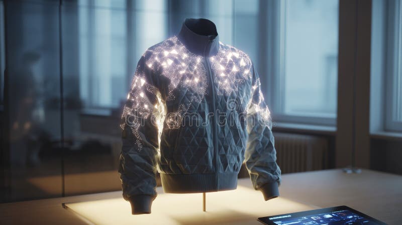 Innovative Nanofabric Jacket Showcasing Cutting-edge Technology and ...