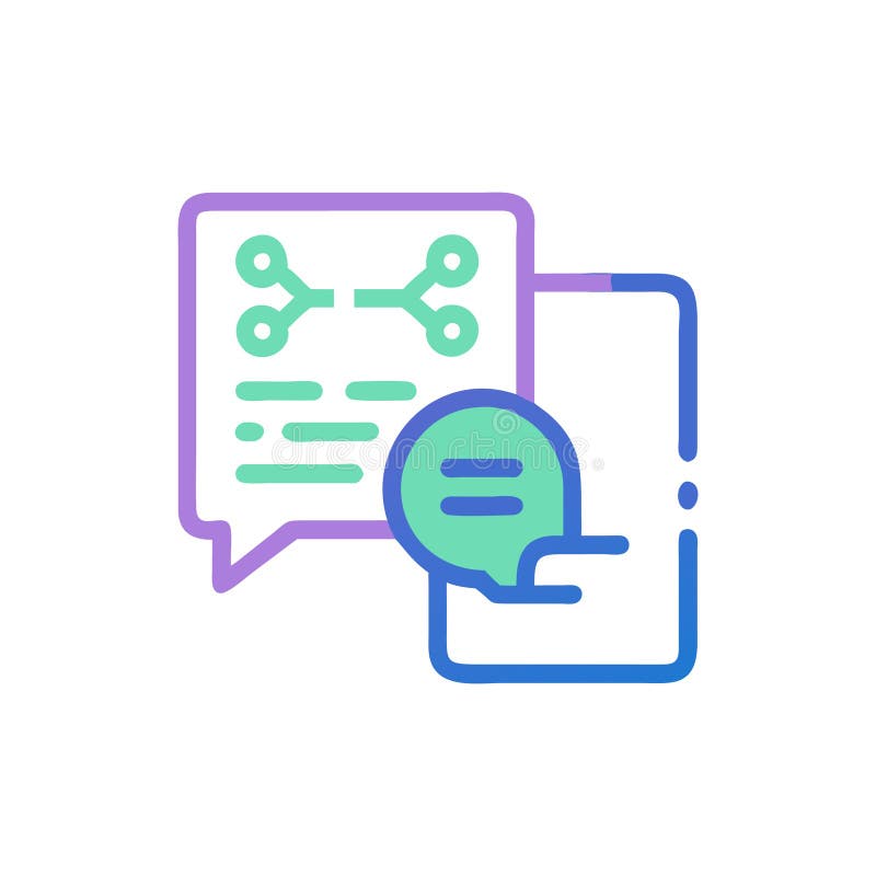 Innovative Natural Language Processing Solutions Icon Stock ...