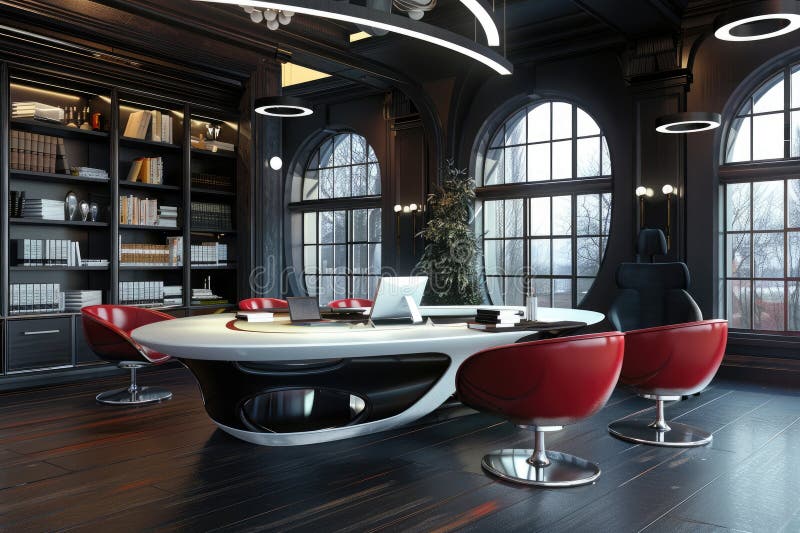 Innovative Office Design - a Creative Model for the Workplace, Blending ...