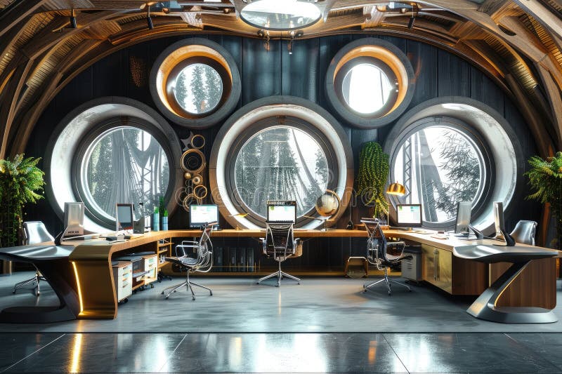 Innovative Office Design - a Creative Model for the Workplace, Blending ...