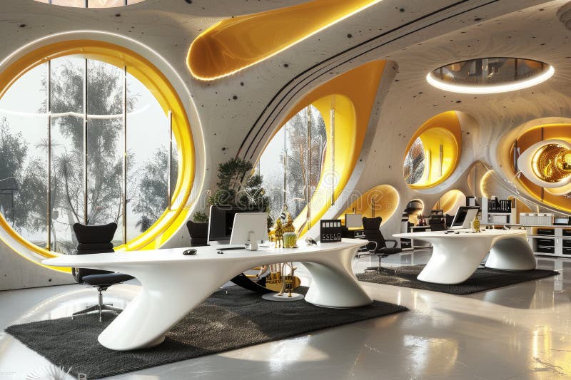 Innovative Office Design - a Creative Model for the Workplace, Blending ...