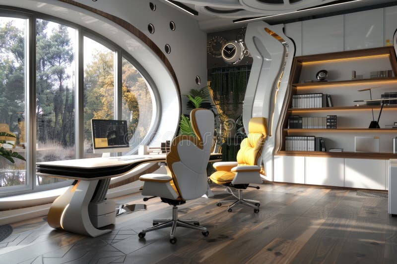 Innovative Office Design - a Creative Model for the Workplace, Blending ...