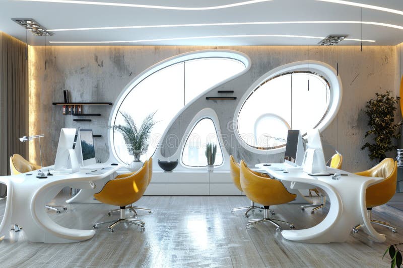 Innovative Office Design - a Creative Model for the Workplace, Blending ...