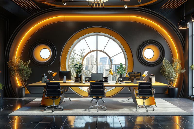 Innovative Office Design - a Creative Model for the Workplace, Blending ...