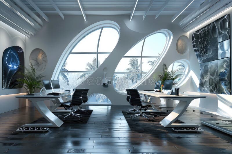 Innovative Office Design - a Creative Model for the Workplace, Blending ...