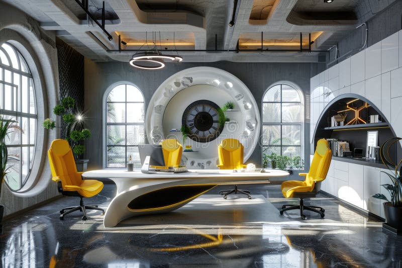 Innovative Office Design - a Creative Model for the Workplace, Blending ...