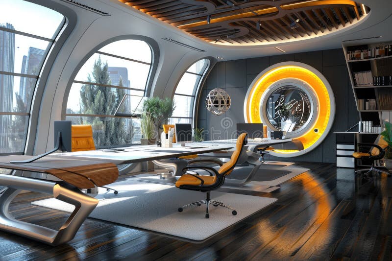 Innovative Office Design - a Creative Model for the Workplace, Blending ...