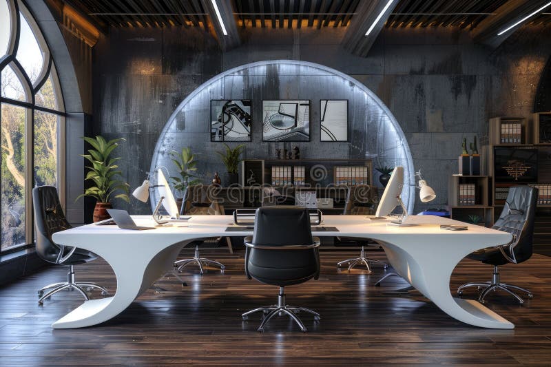 Innovative Office Design - a Creative Model for the Workplace, Blending ...