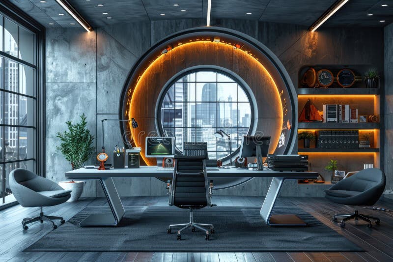 Innovative Office Design - a Creative Model for the Workplace, Blending ...
