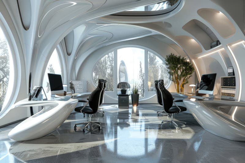 Innovative Office Design - a Creative Model for the Workplace, Blending ...