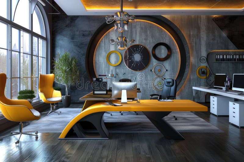 Innovative Office Design - a Creative Model for the Workplace, Blending ...