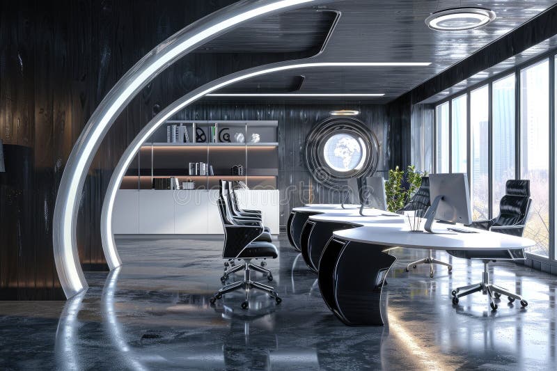 Innovative Office Design - a Creative Model for the Workplace, Blending ...