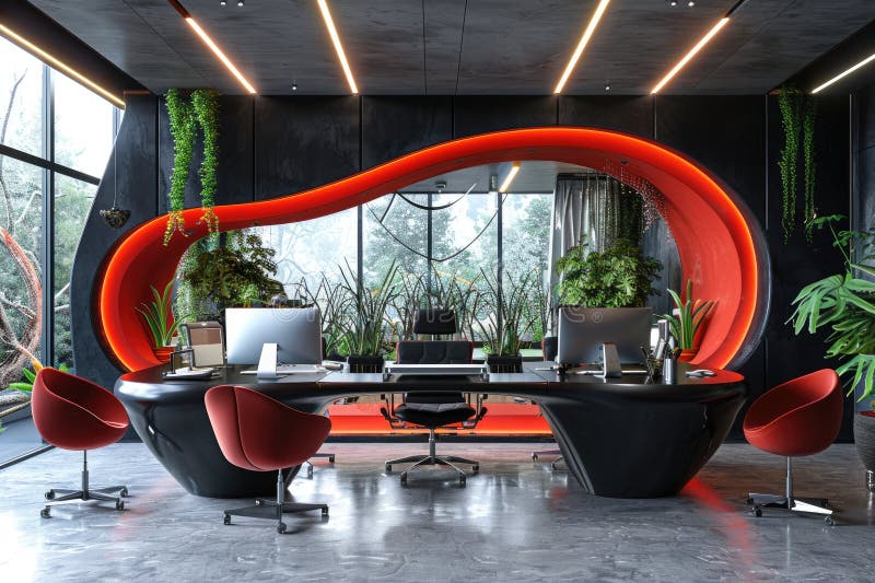 Innovative Office Design - a Creative Model for the Workplace, Blending ...