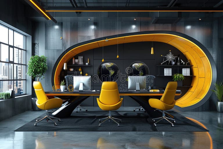Innovative Office Design - a Creative Model for the Workplace, Blending ...