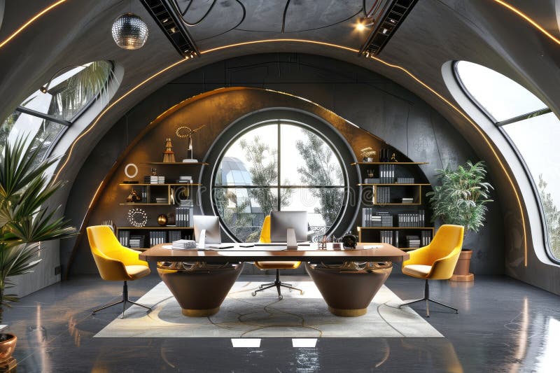 Innovative Office Design - a Creative Model for the Workplace, Blending ...