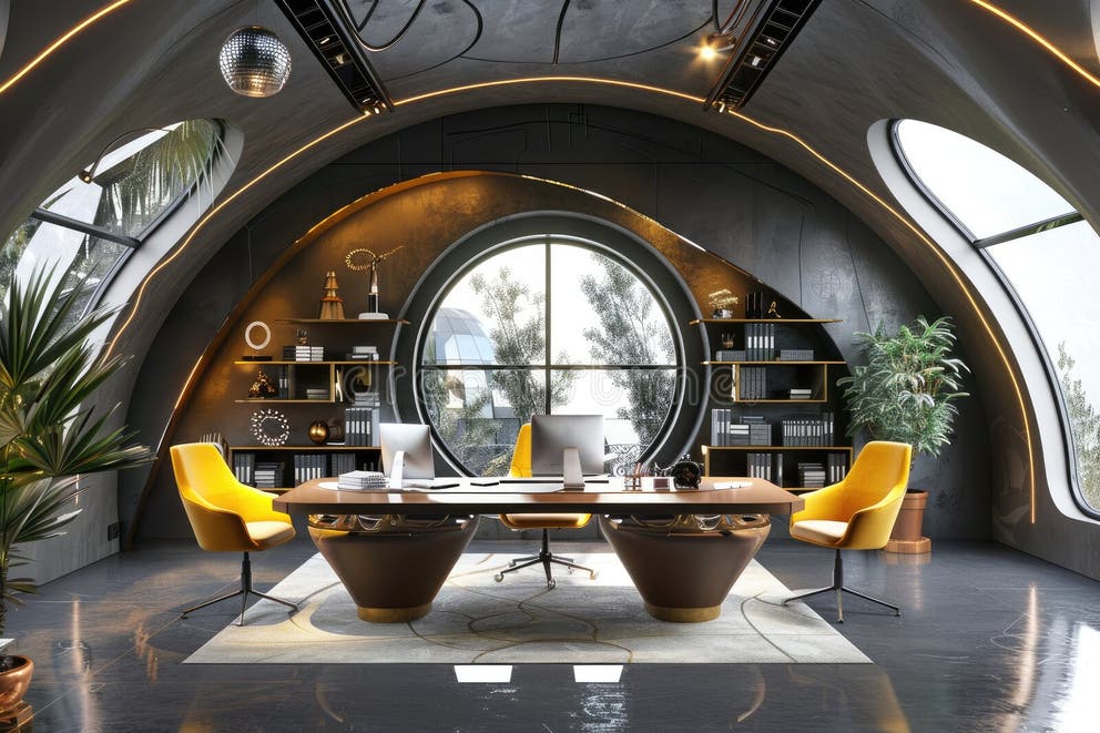 Innovative Office Design - a Creative Model for the Workplace, Blending ...