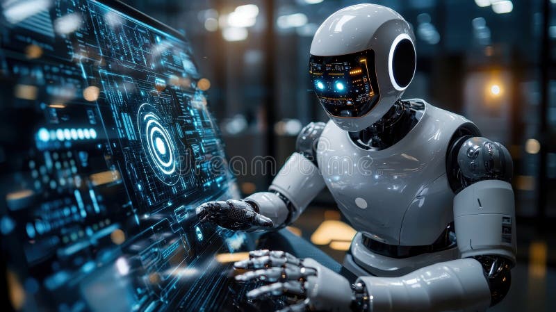 Innovative Office Setting Advanced Technology and Robotic Interaction ...