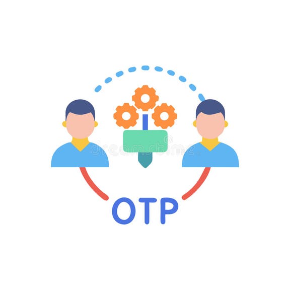 Innovative OTP Solutions Icon Stock Photo - Illustration of innovative ...